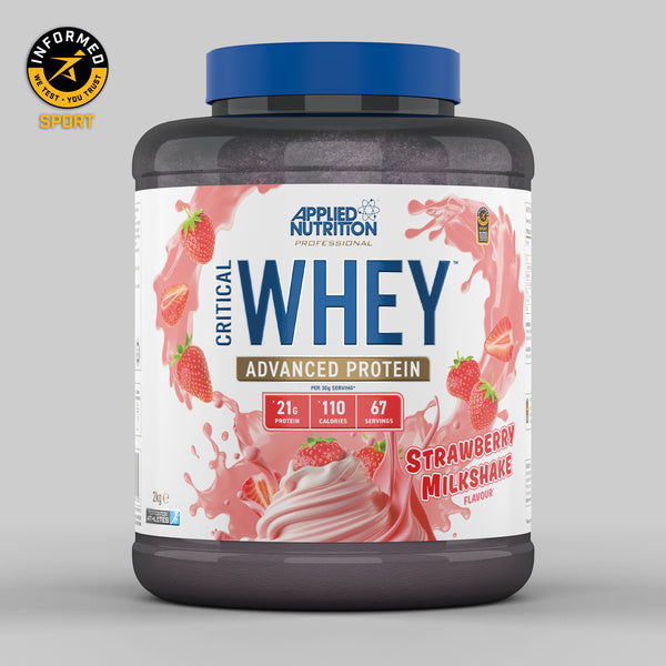 Critical Whey Protein 2kg, Applied Nutrition Fraise – cr7nutrition
