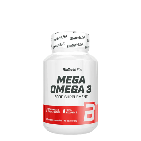Mega Omega-3 90 Capsules BiotechUSA – cr7nutrition